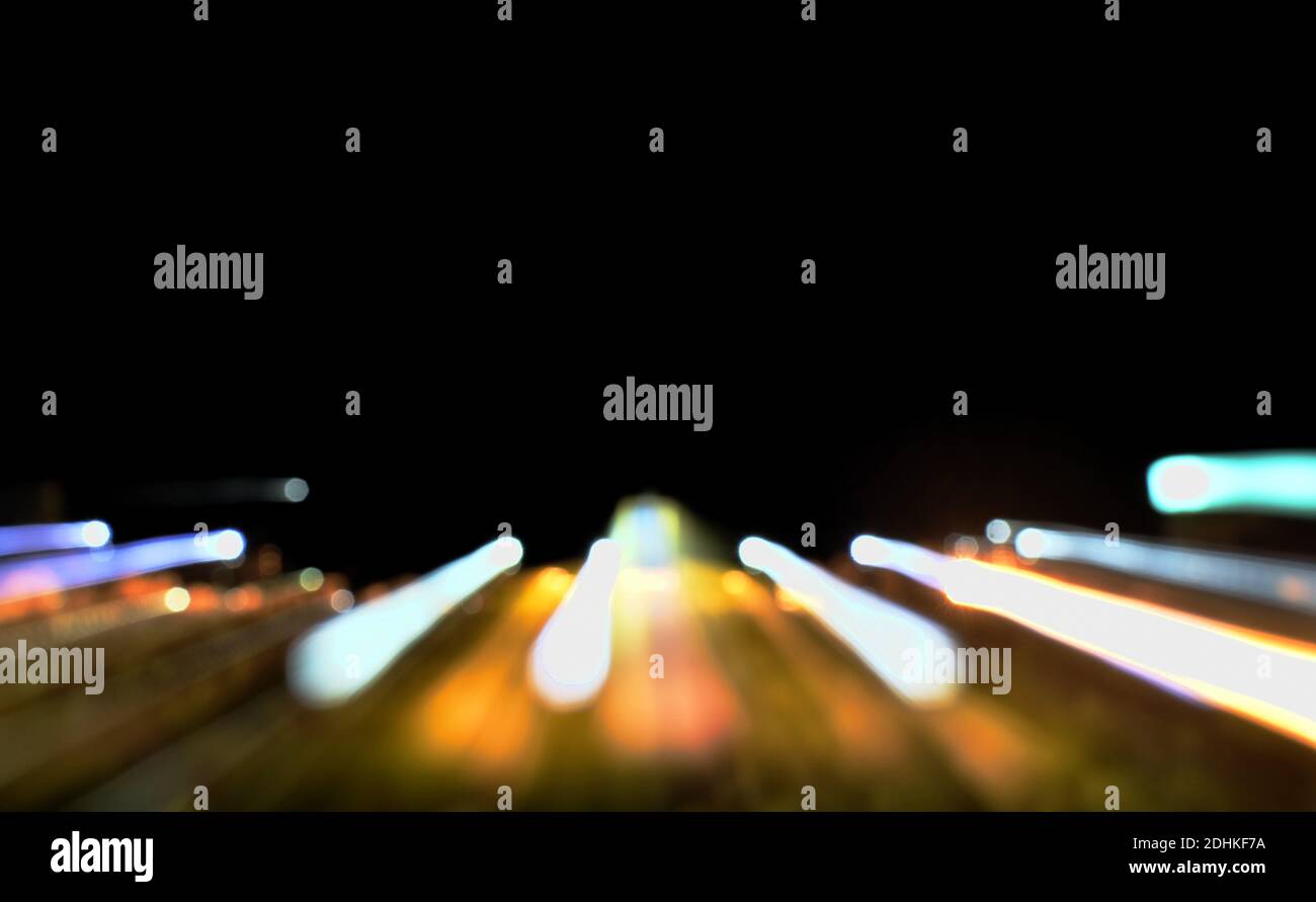 blurry yellow light spreading by zoom technique background and texture ...