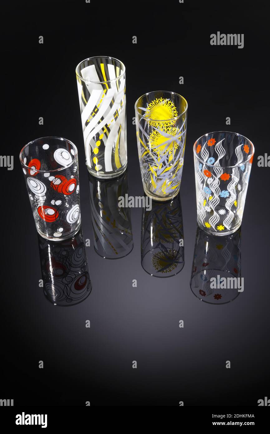 British Glass Foundation Glass collection Stock Photo - Alamy