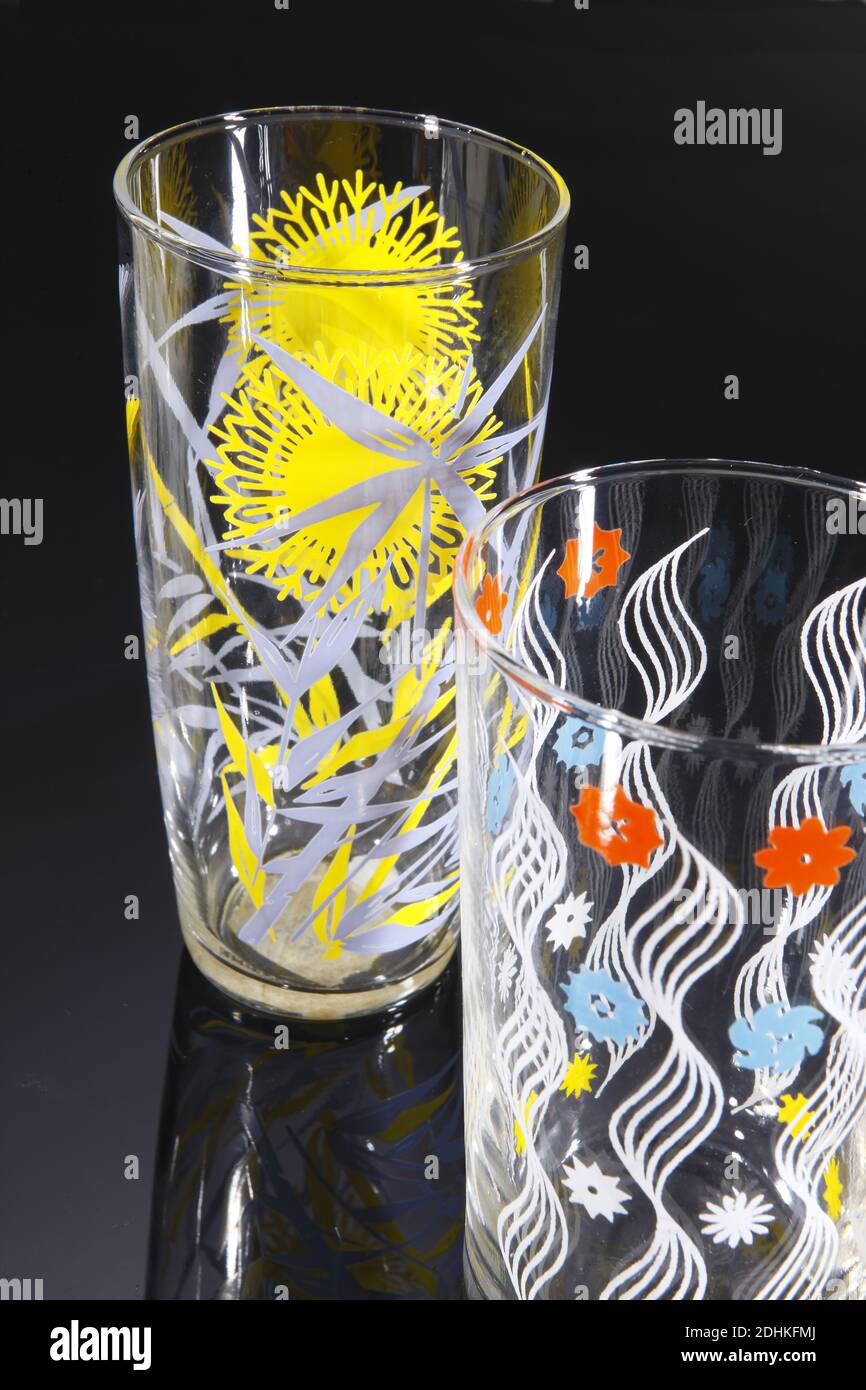 British Glass Foundation Glass collection Stock Photo - Alamy