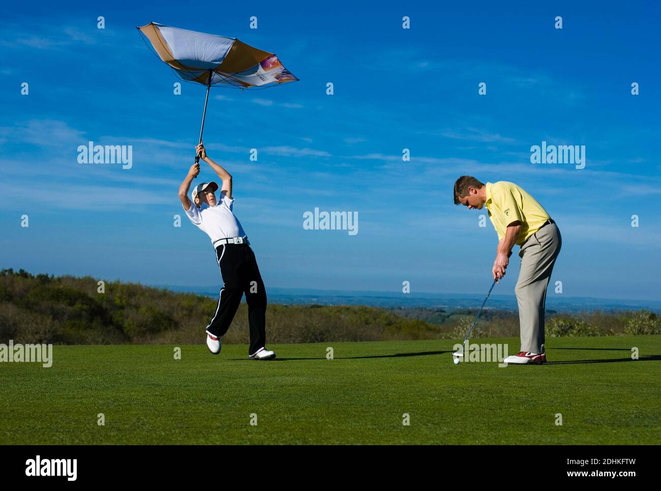 Strong Wind Umbrella High Resolution Stock Photography and Images - Alamy