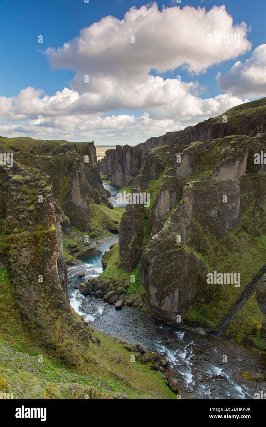 Fjadrargljufur canyon hi-res stock photography and images - Alamy
