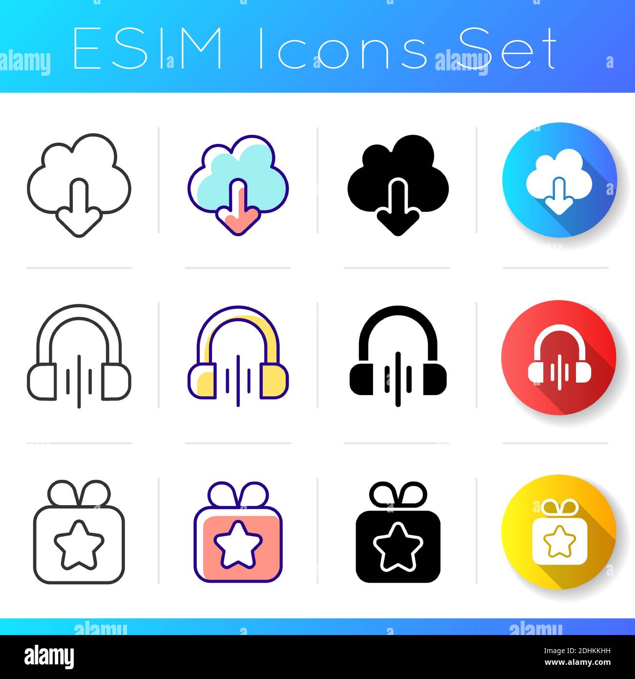 Interface for better usability icons set Stock Vector Image & Art - Alamy