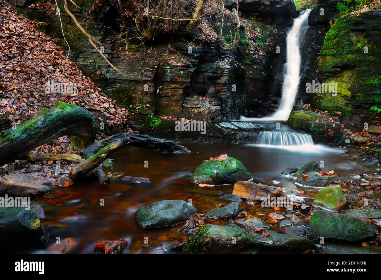 English waterfall hi-res stock photography and images - Alamy