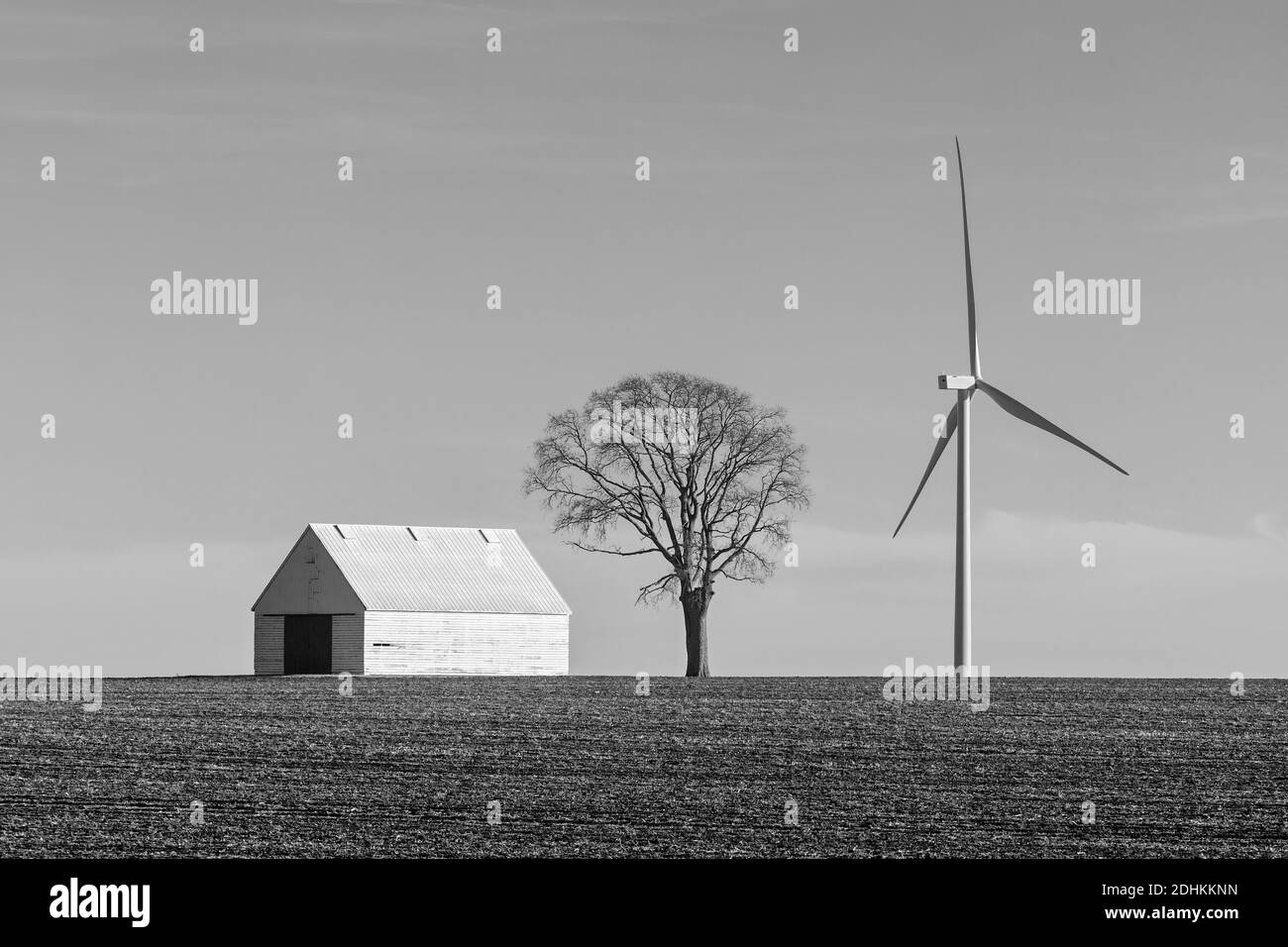 The Cardinal Point wind farm in Warren County, Illinois Stock Photo - Alamy