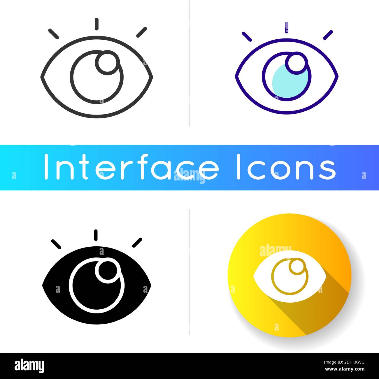 Looking at viewing Stock Vector Images - Alamy