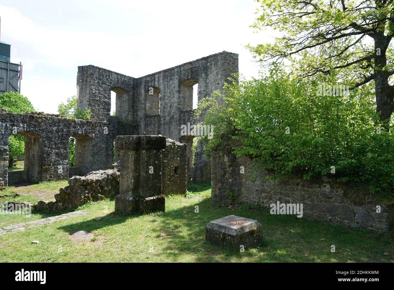Abandoned place in summer photographed with natural light Stock Photo ...
