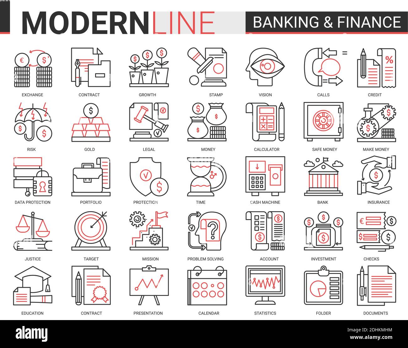 Digital banking icons hi-res stock photography and images - Alamy