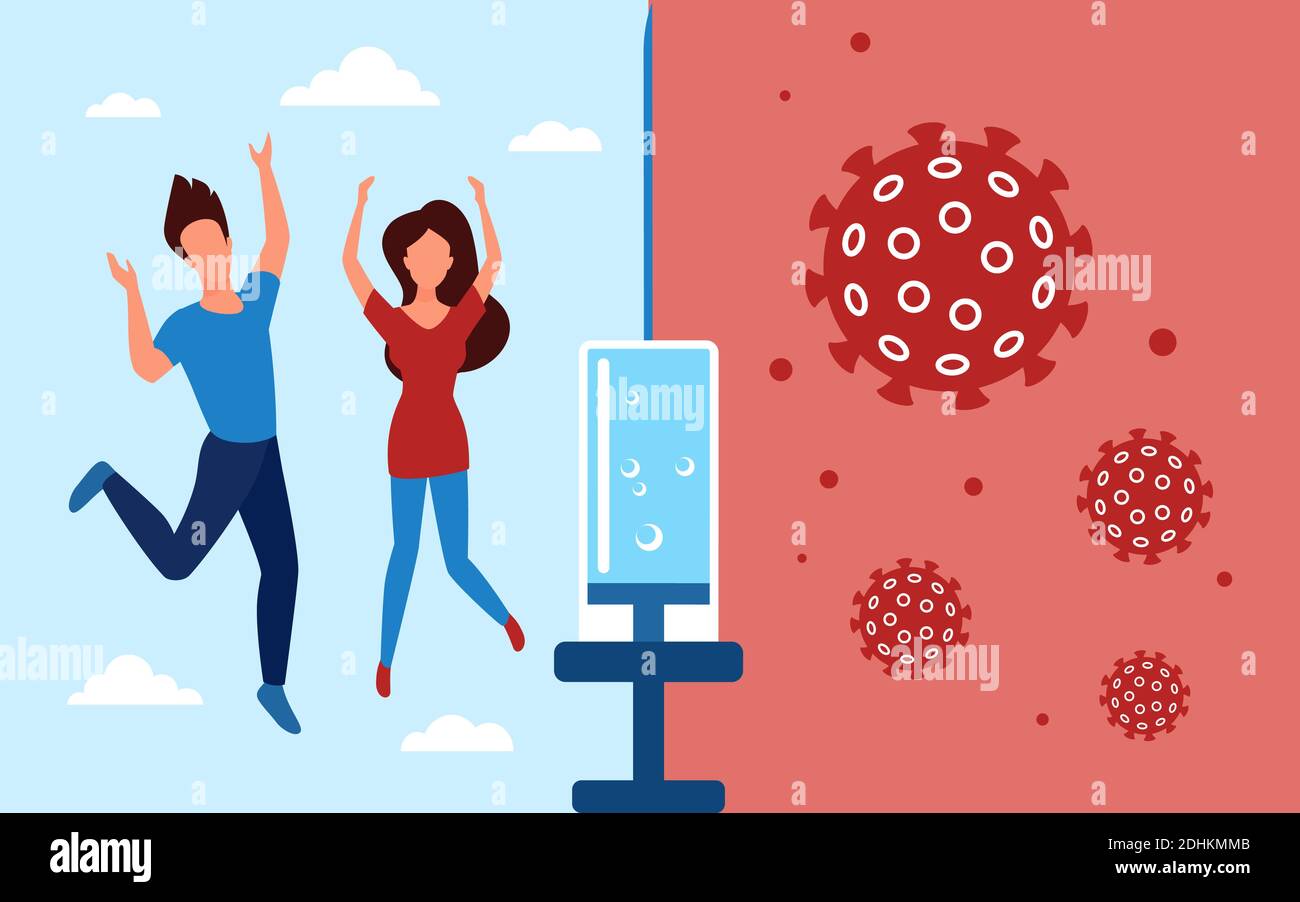 Celebrating the end of Stock Vector Images - Alamy