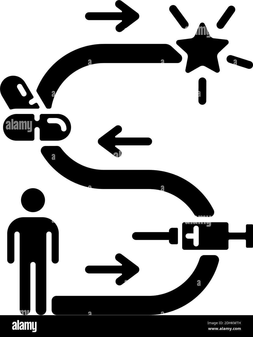 Self journey Black and White Stock Photos & Images - Alamy