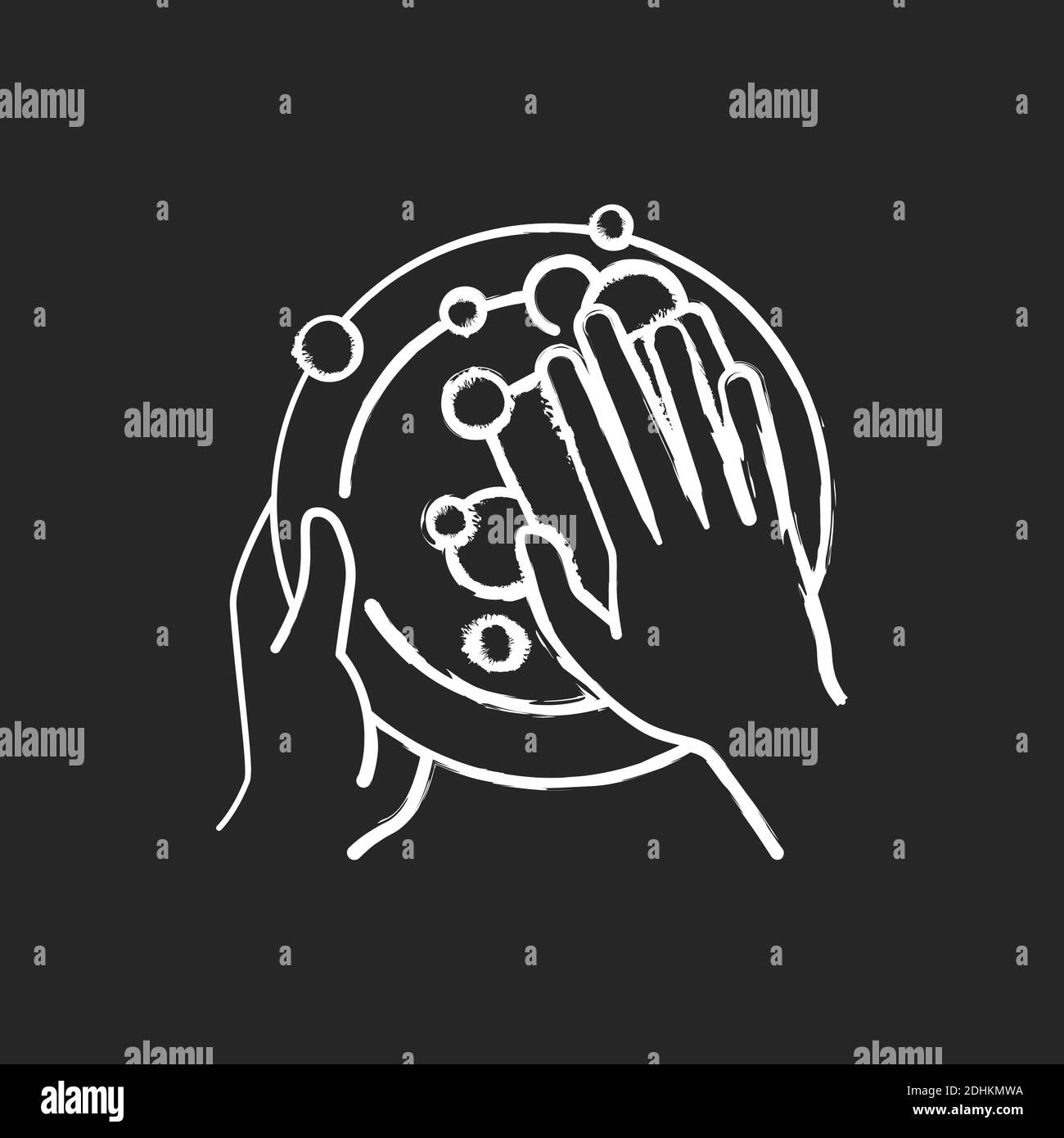 Washing white plate sponge Stock Vector Images - Alamy