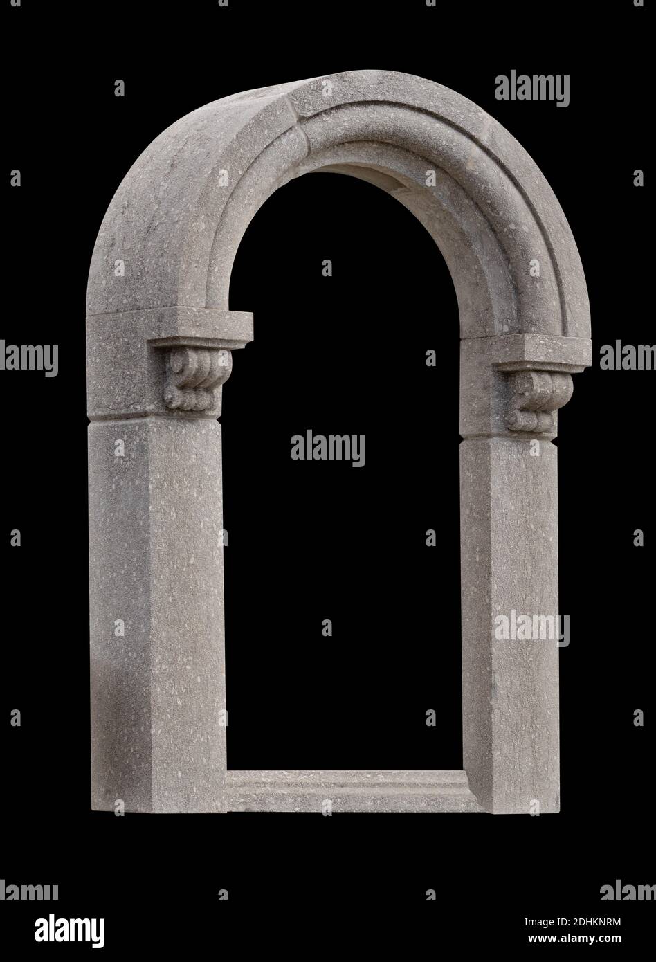 Elements of architecture of buildings, ancient arches, columns, windows ...