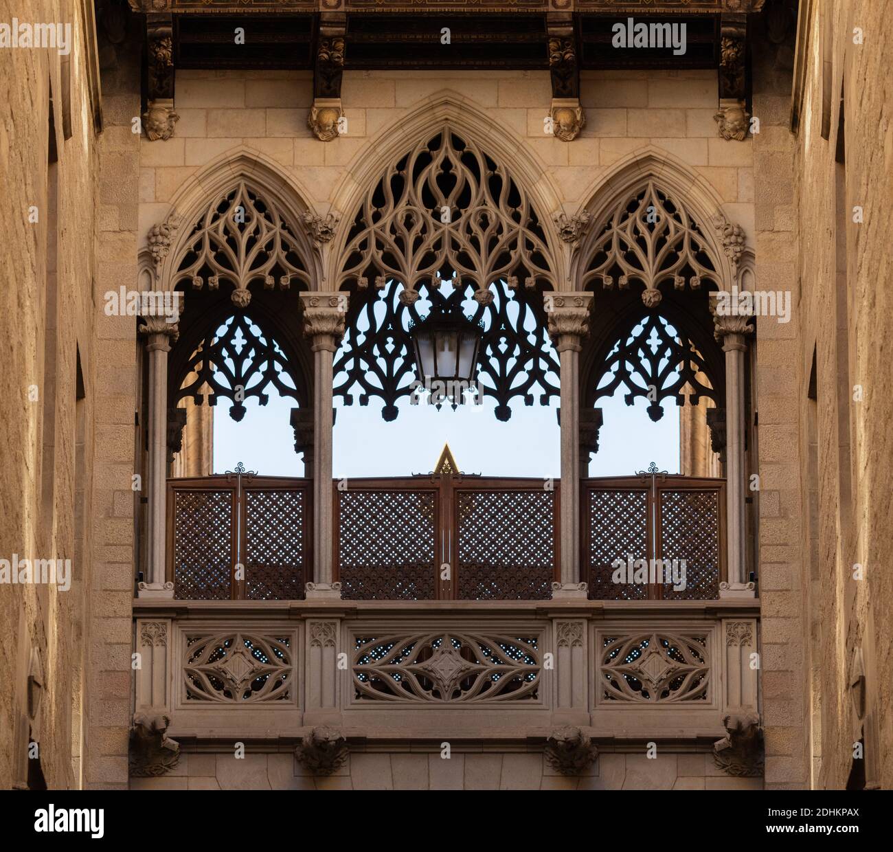 Elements of architectural decorations of buildings, arches and columns ...