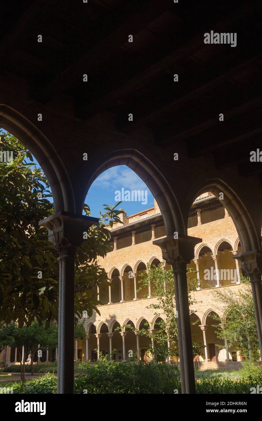 Elements of architectural decorations of buildings, arches and columns ...