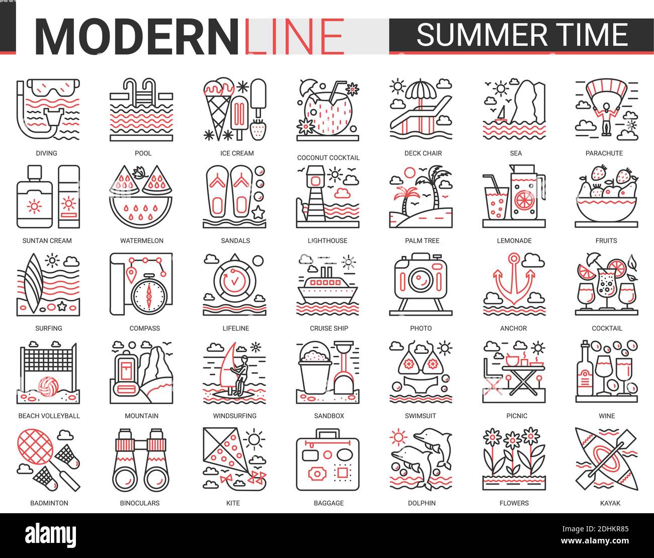 Travel vacation holiday season Stock Vector Images - Alamy