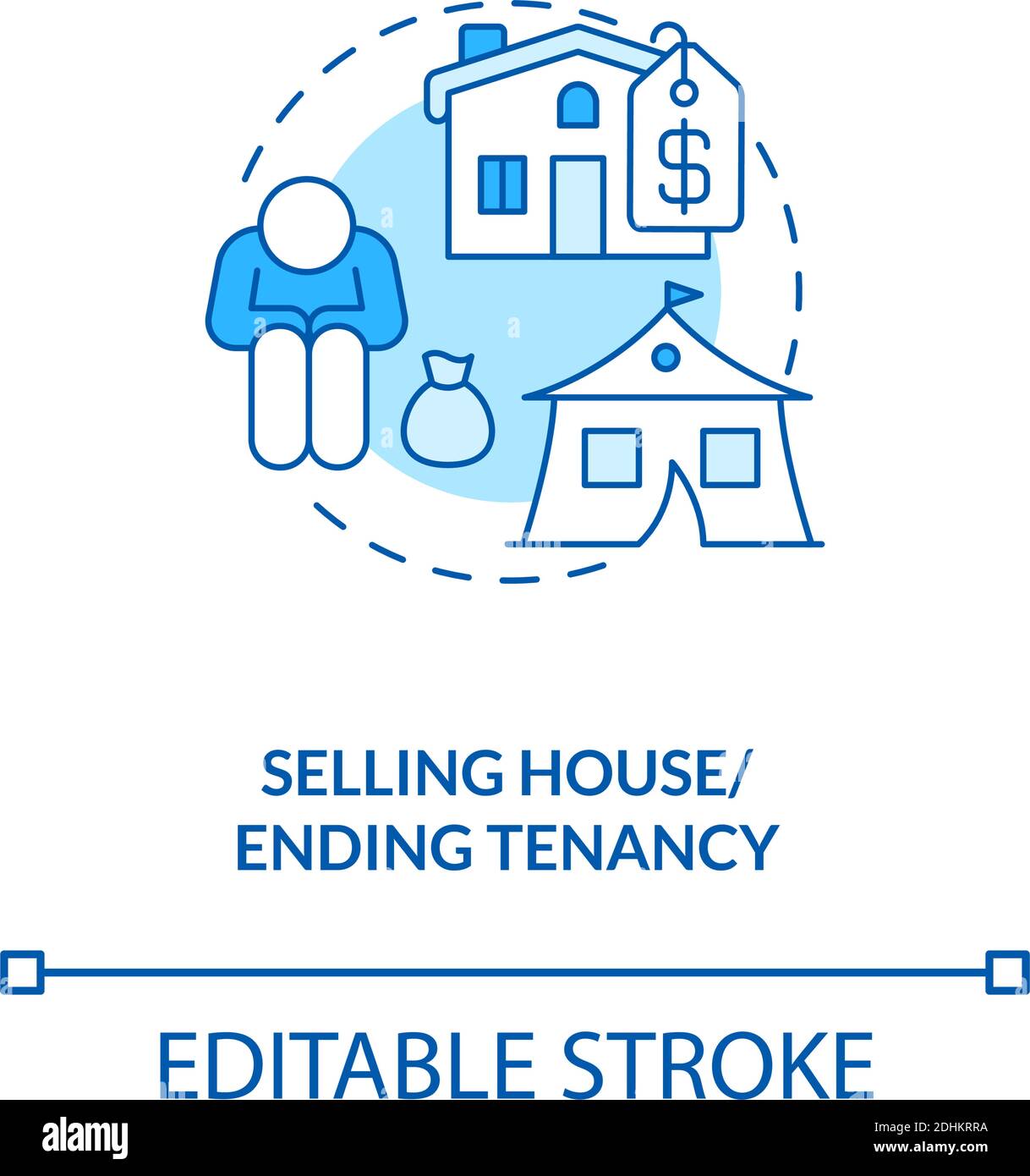 Notice to end tenancy Stock Vector Images - Alamy