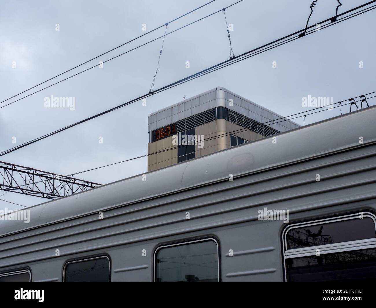 The Trans-Siberian Railway from Moscow-Vladivostok, spanning a length ...