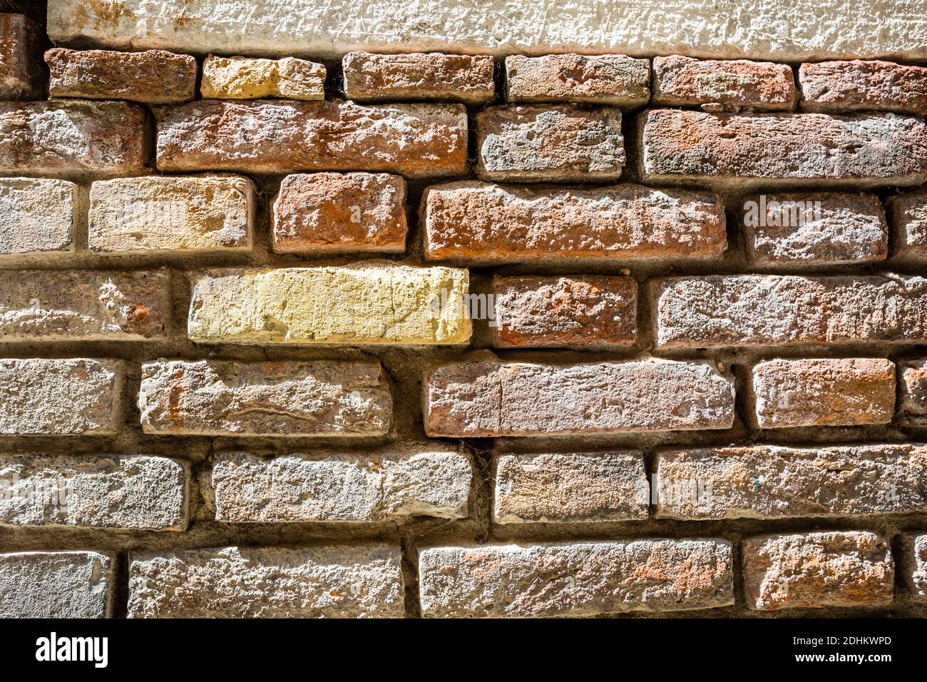 Textured background: old brick wall pattern Stock Photo - Alamy