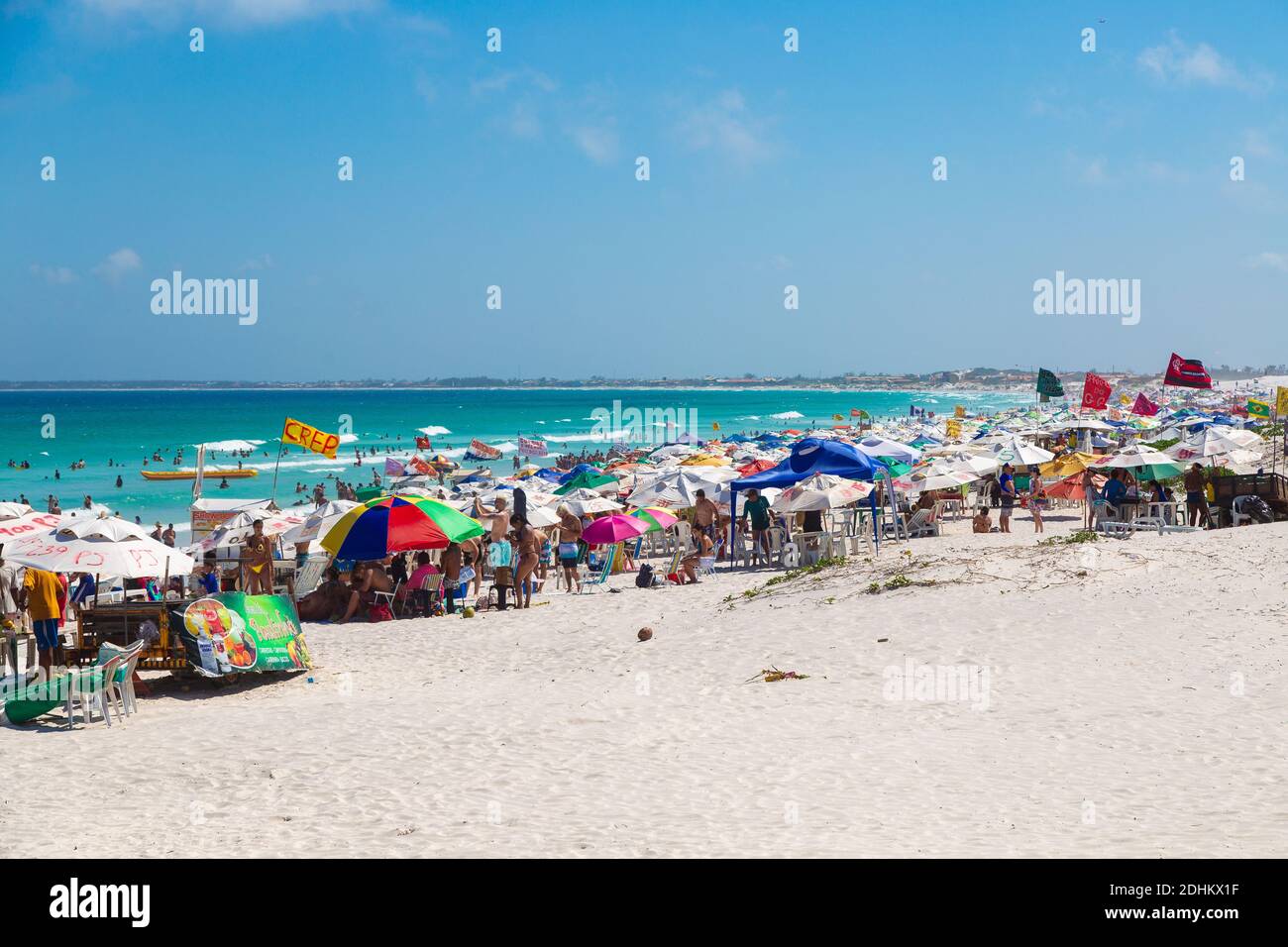 CABO FRIO, RIO DE JANEIRO, BRAZIL - DECEMBER 26, 2019: Panoramic view ...