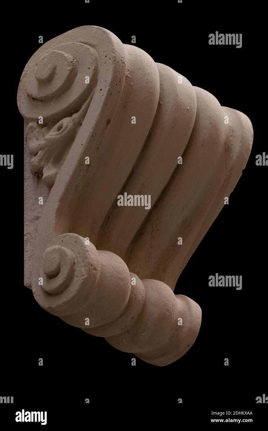 Elements of architectural decorations of buildings, a beam, a bracket ...