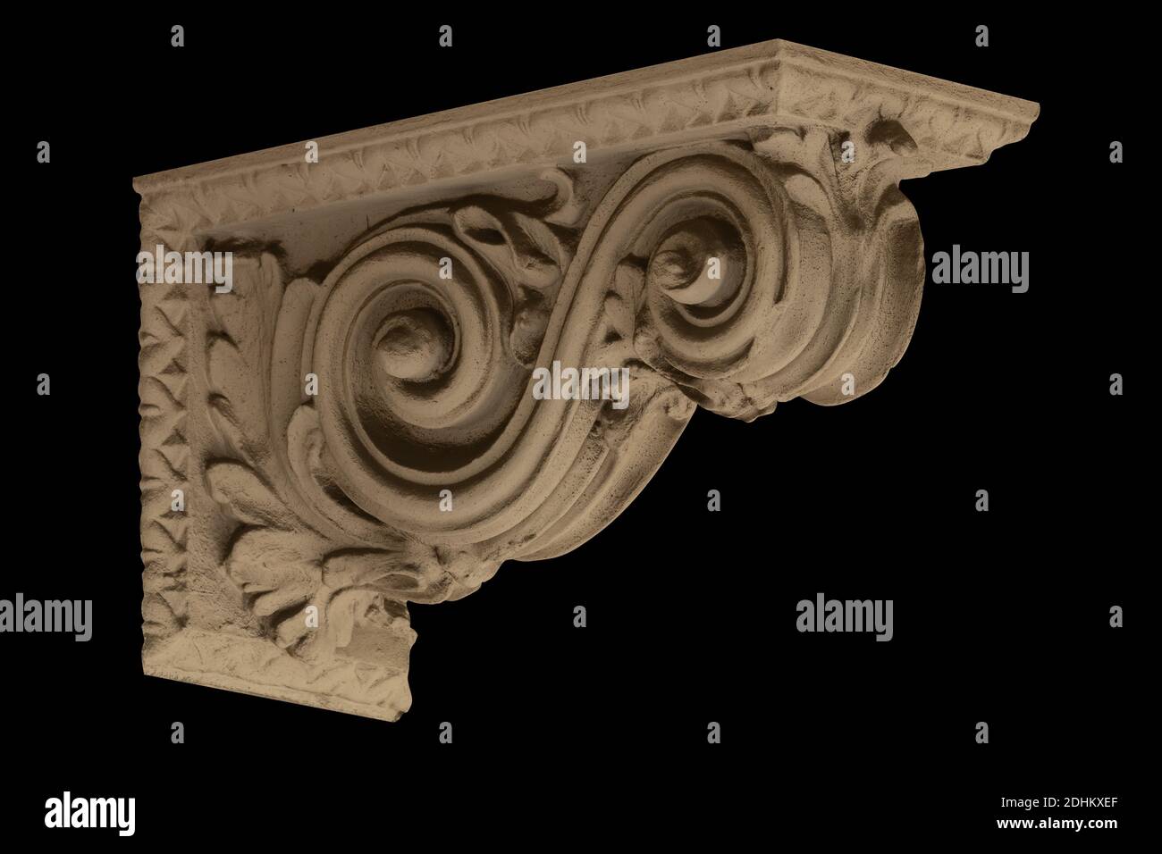 Elements of architectural decorations of buildings, a beam, a bracket ...