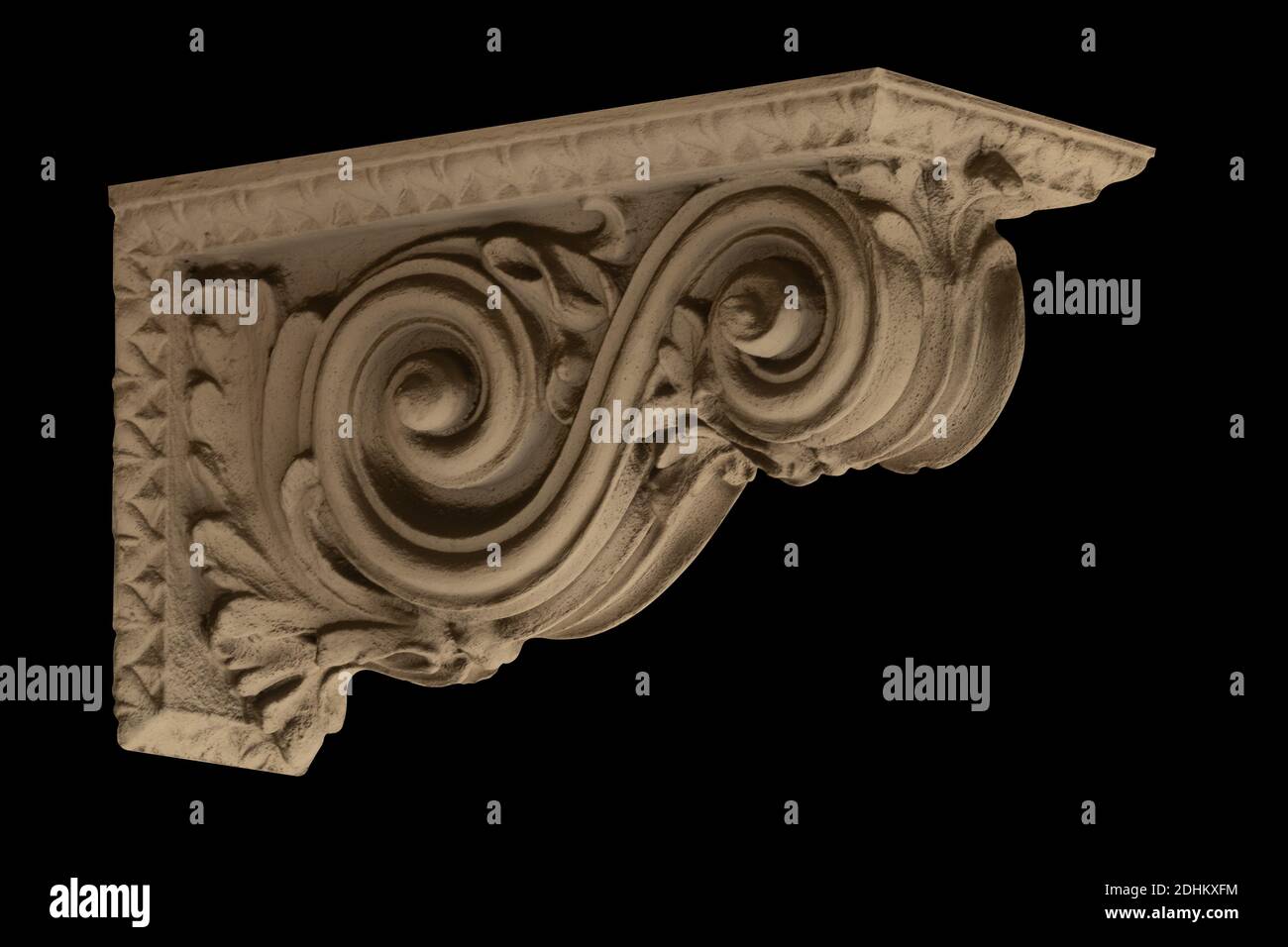 Elements of architectural decorations of buildings, a beam, a bracket ...