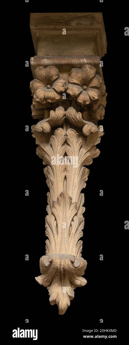Elements of architectural decorations of buildings, a beam, a bracket ...