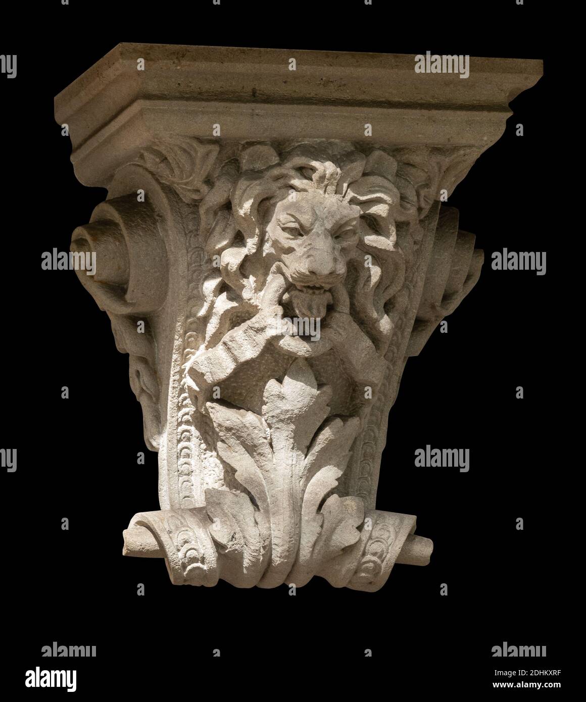 Elements of architectural decorations of buildings, a beam, a bracket ...