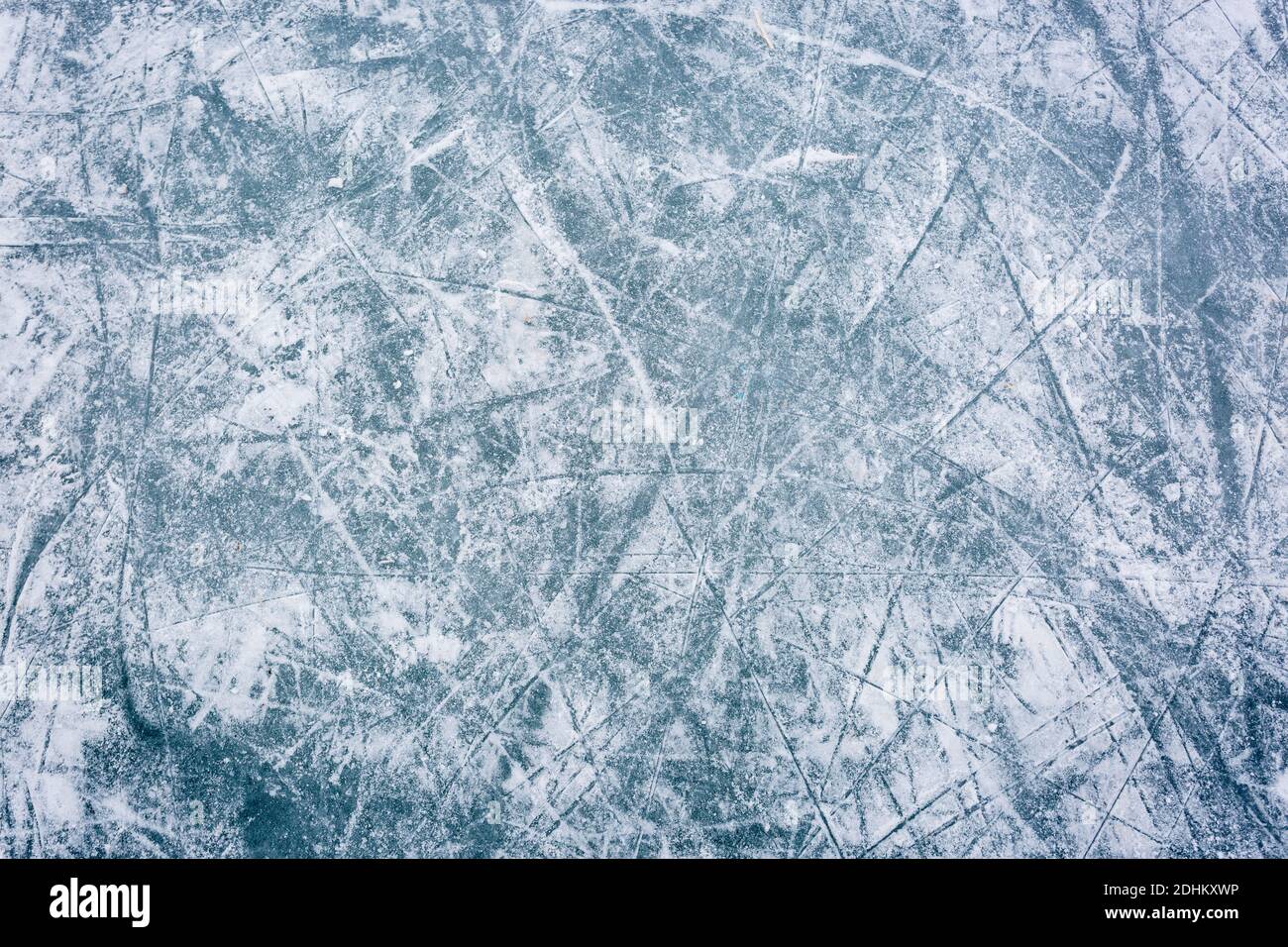 Ice rink surface for background Stock Photo - Alamy