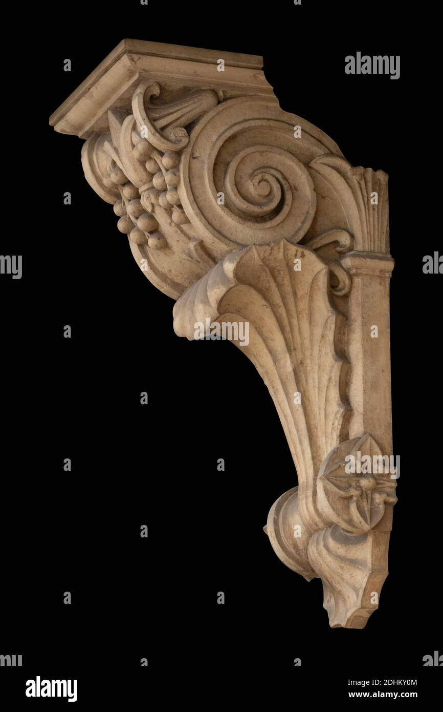 Elements of architectural decorations of buildings, a beam, a bracket ...
