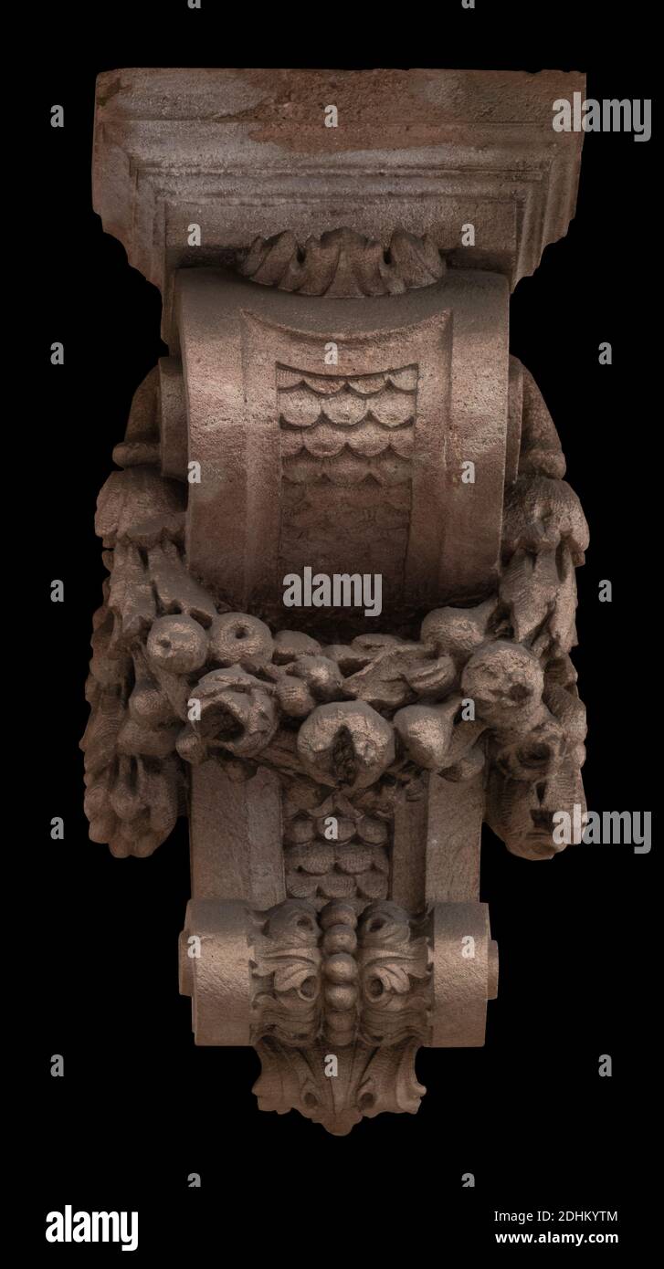 Elements of architectural decorations of buildings, a beam, a bracket ...