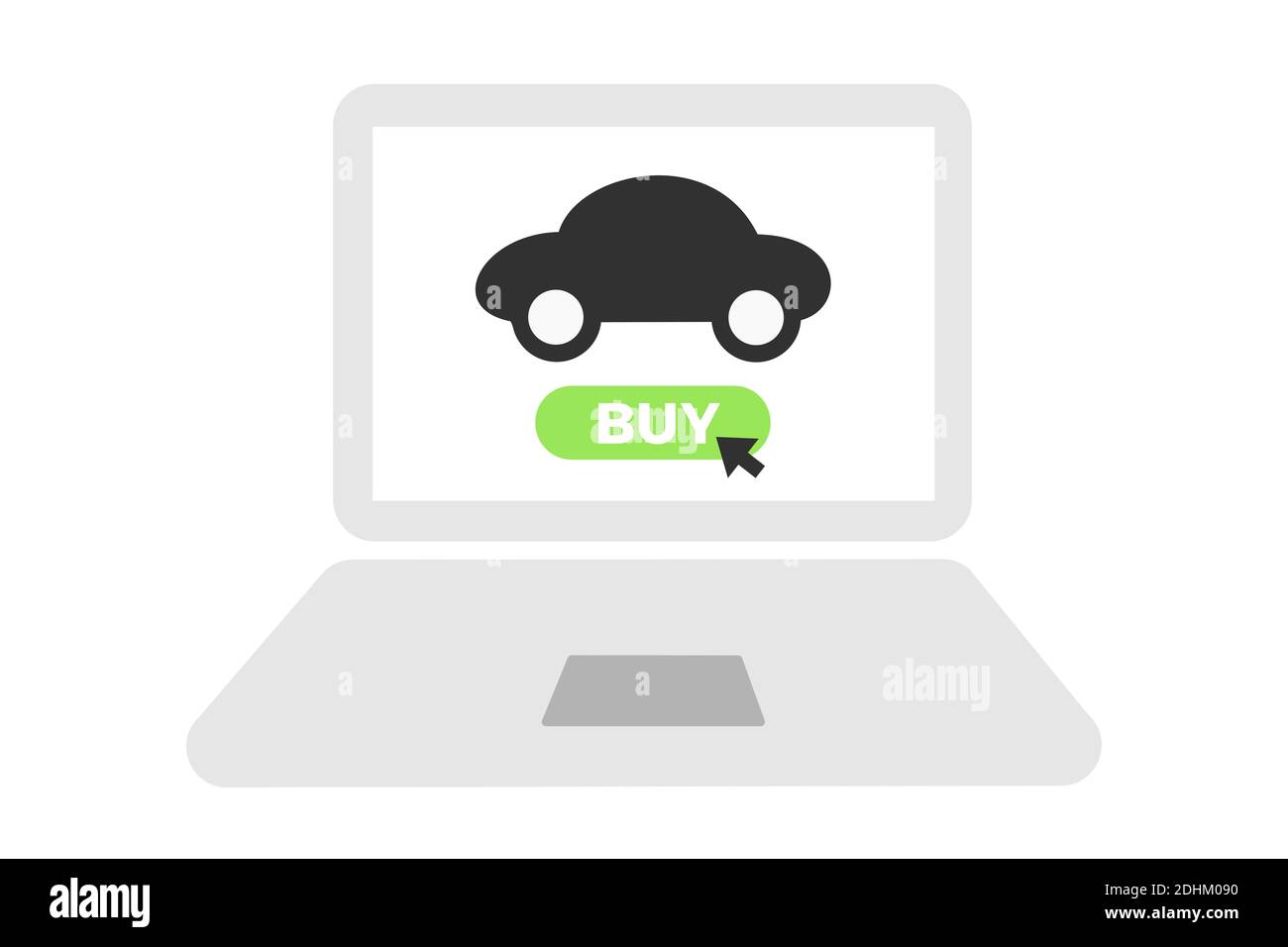 Online internet store and shop with cars - purchase and buy of vehicle ...