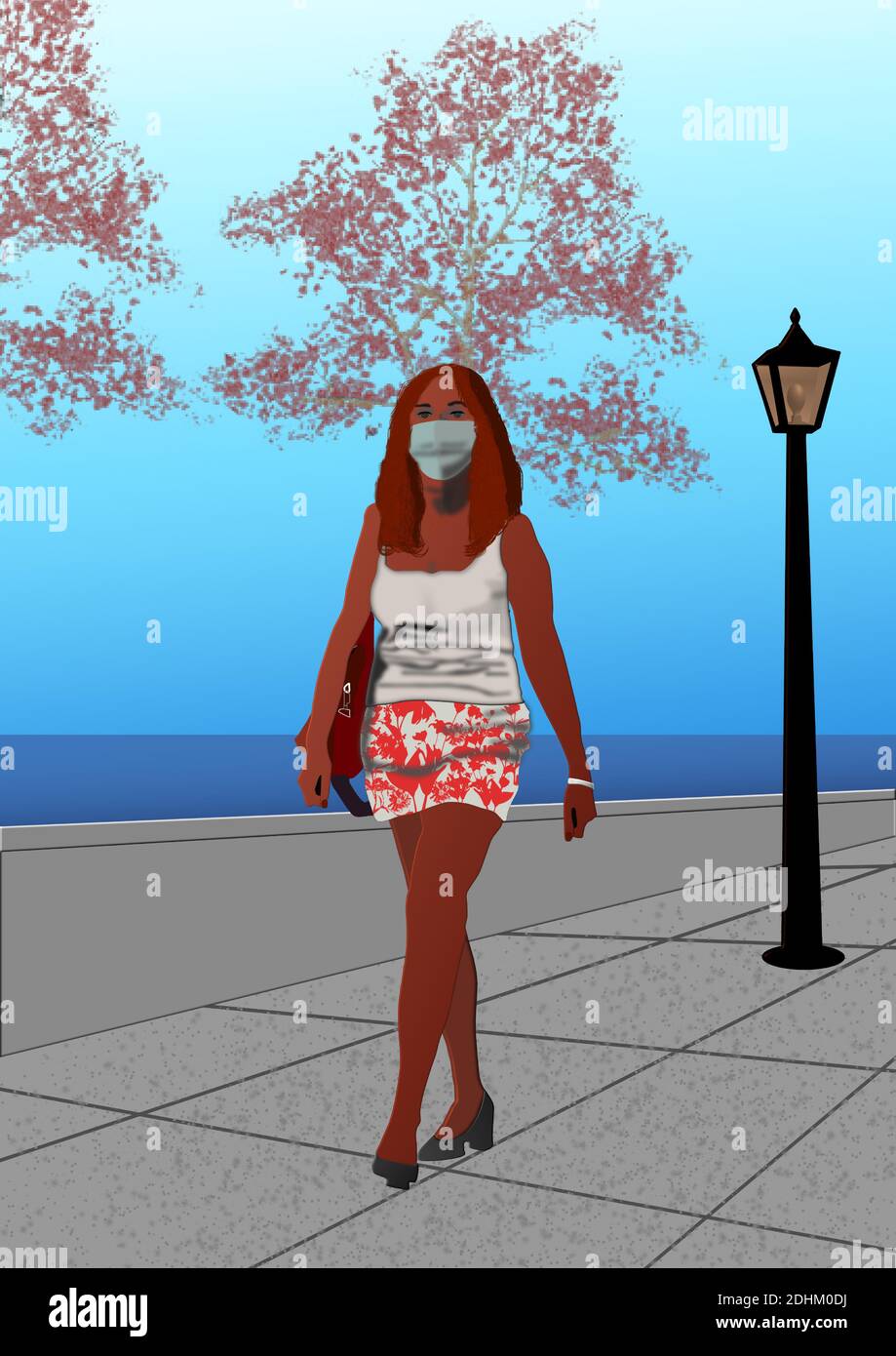 Old people isolation Stock Vector Images - Alamy