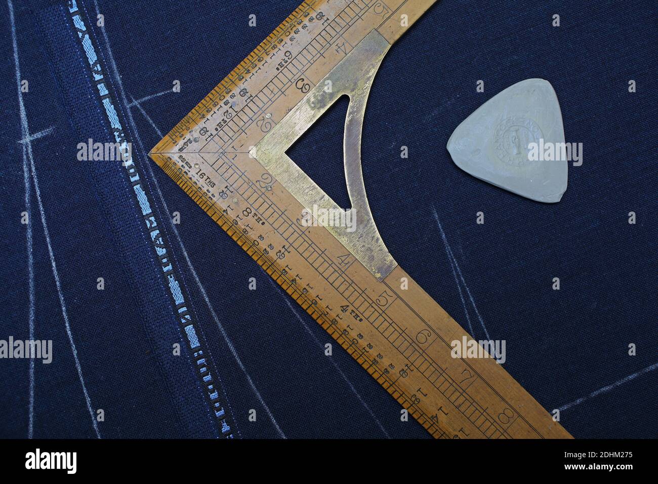 Old tailor measuring tool vintage angel ruler at Anderson & Shepherd ...