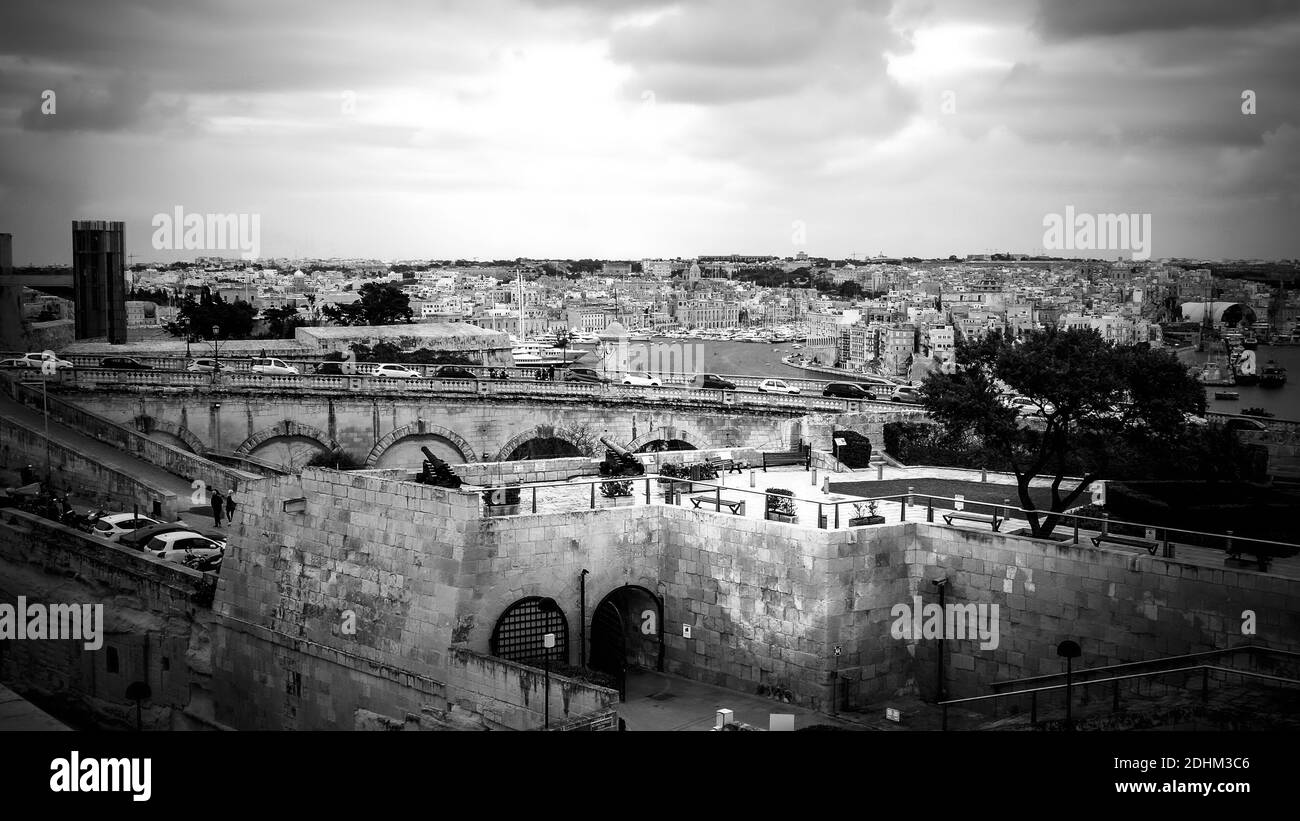 Central Bank of Malta in Valletta - MALTA, MALTA - MARCH 5, 2020 Stock ...