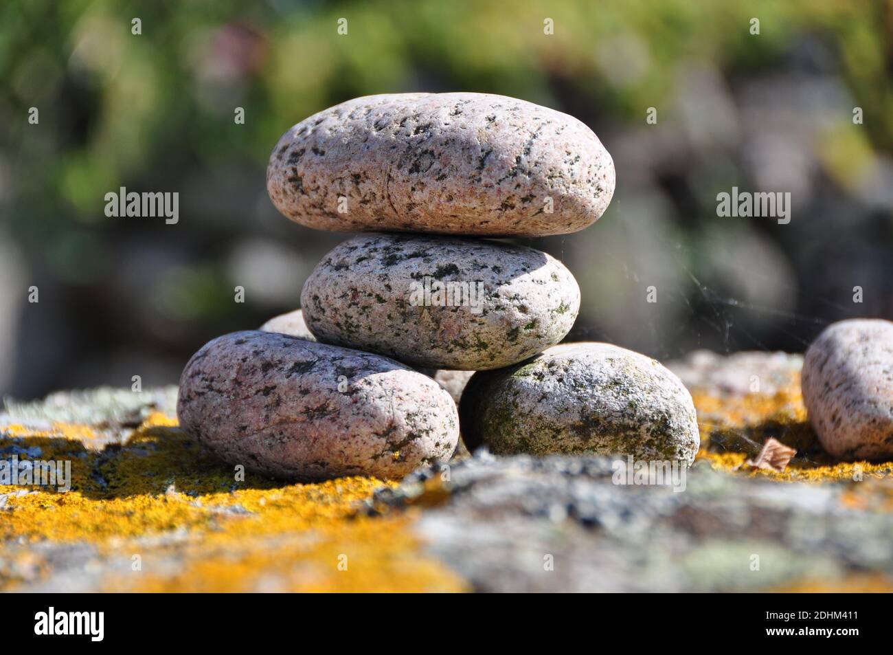 Oval stones hi-res stock photography and images - Alamy