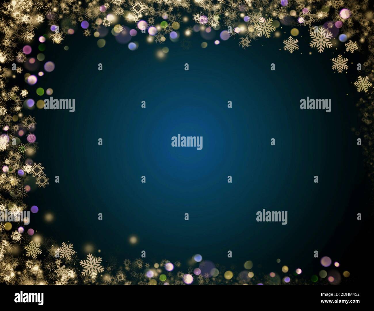 Festive background with stars and lights Stock Photo - Alamy