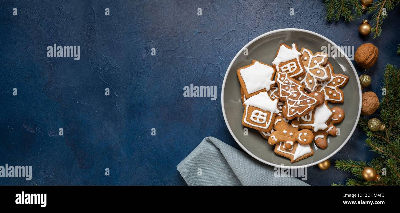 Gingerbread man banner hi-res stock photography and images - Alamy