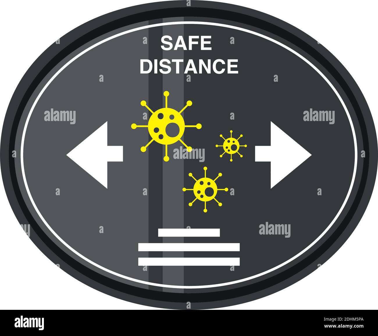 prevention of covid 19, keep your distance , sign board virus image ...
