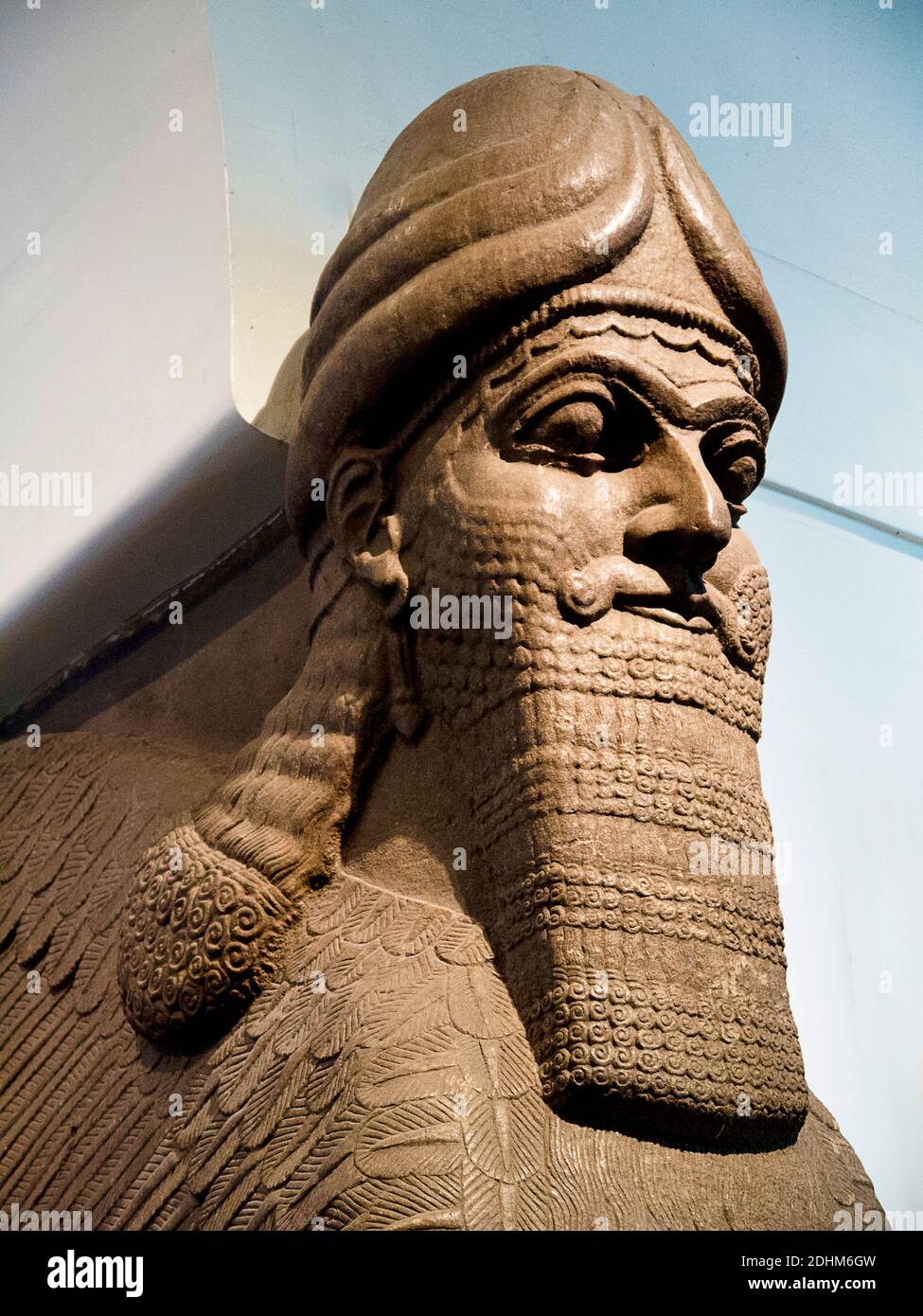 Assyrian Exhibits in the British Museum in London Stock Photo - Alamy