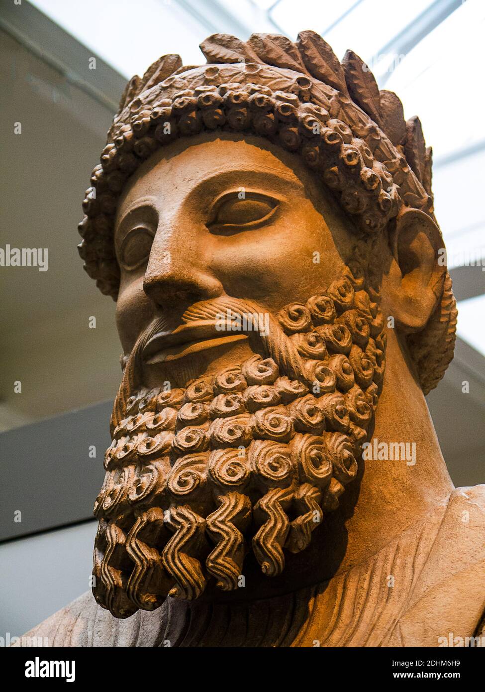Assyrian Exhibits in the British Museum in London Stock Photo - Alamy