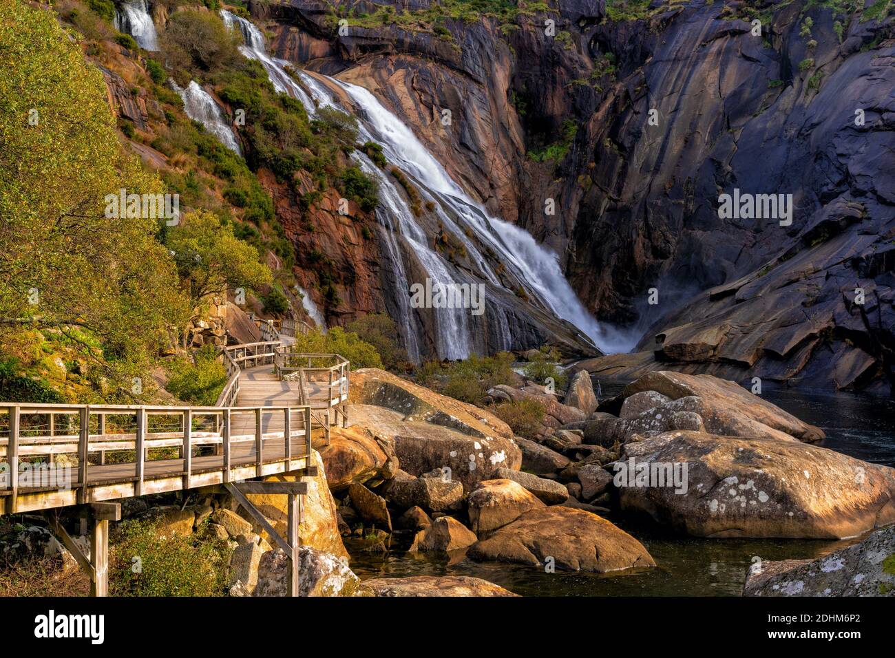 Xallas river ezaro waterfall in hi-res stock photography and images - Alamy