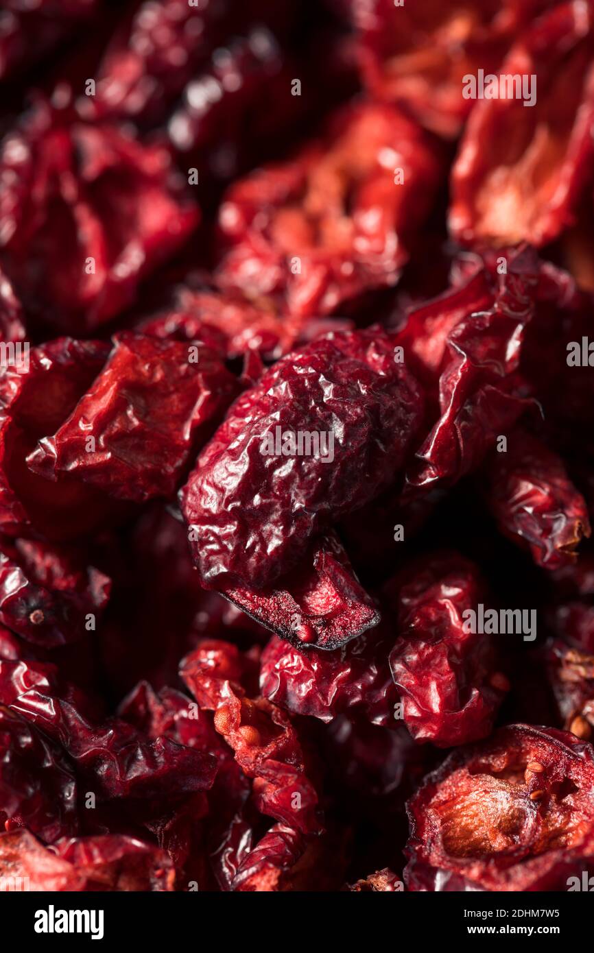 Raw Organic Dried Cranberries Ready to Eat Stock Photo - Alamy