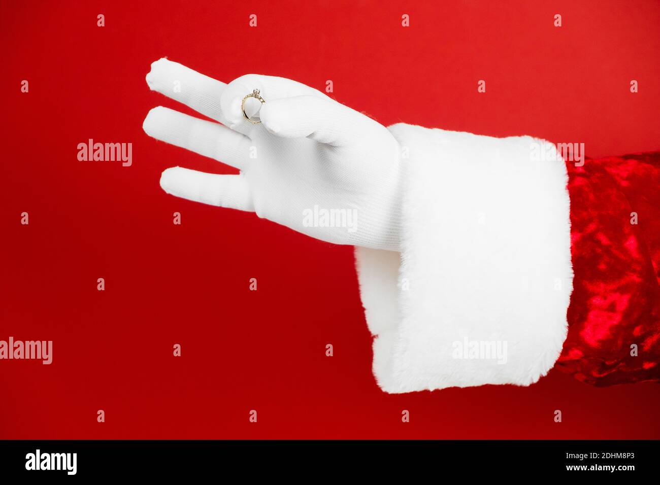Santa claus with ring hi-res stock photography and images - Alamy