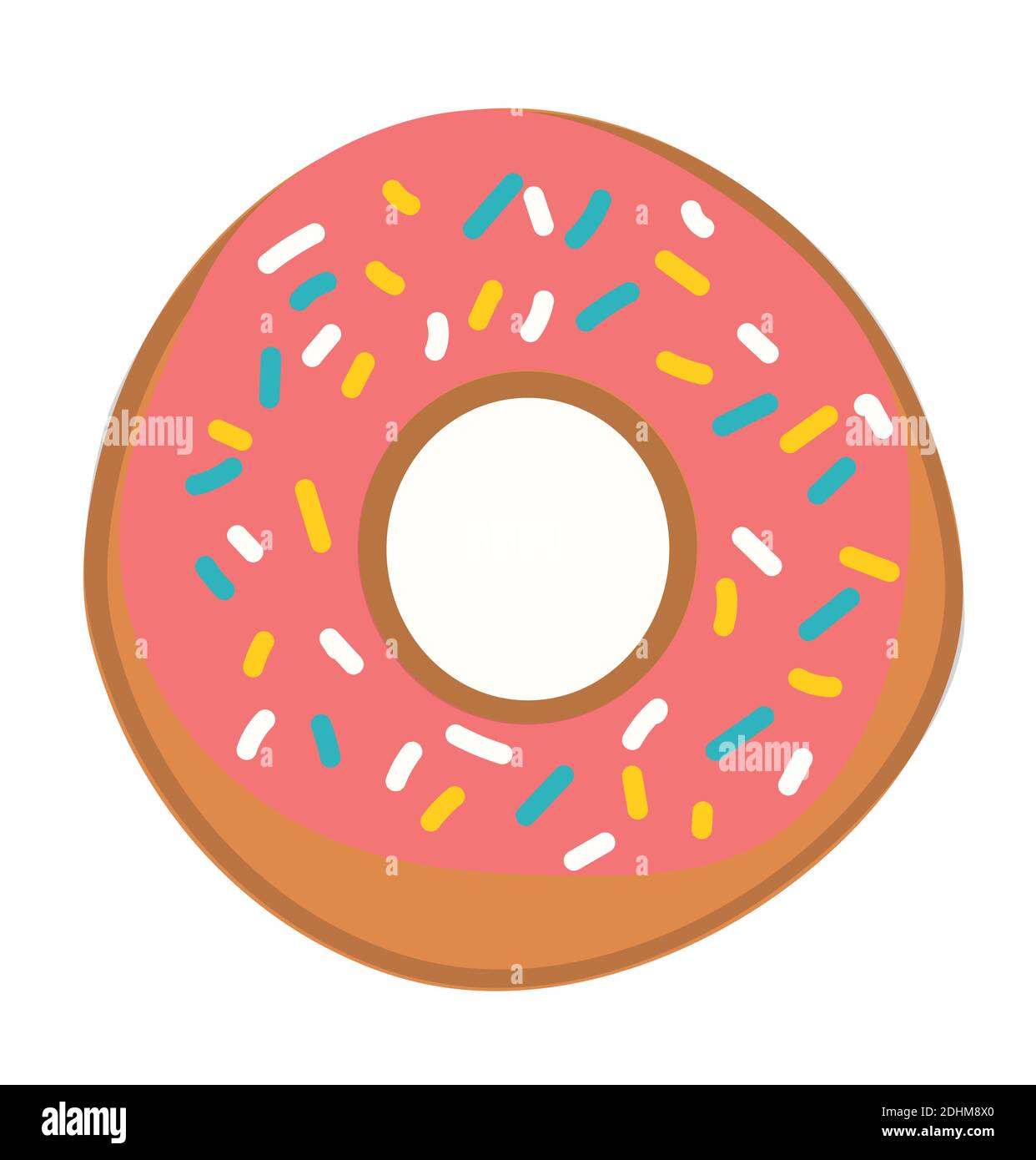 Glazed strawberry topping Stock Vector Images - Alamy