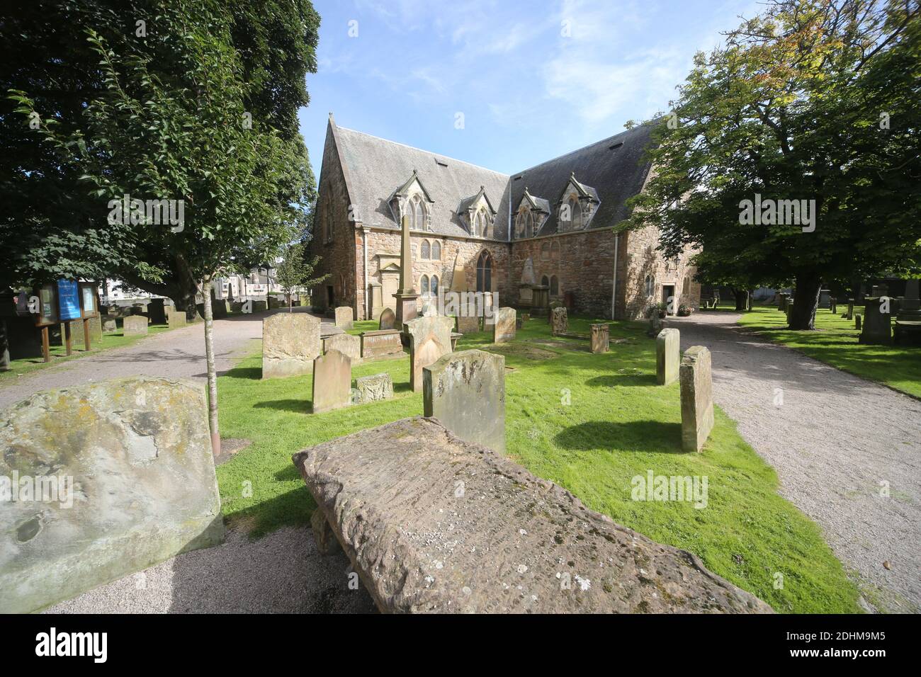 Ayr Auld Kirk, Ayr, South Ayrshire, Scotland, UK. The church came about ...