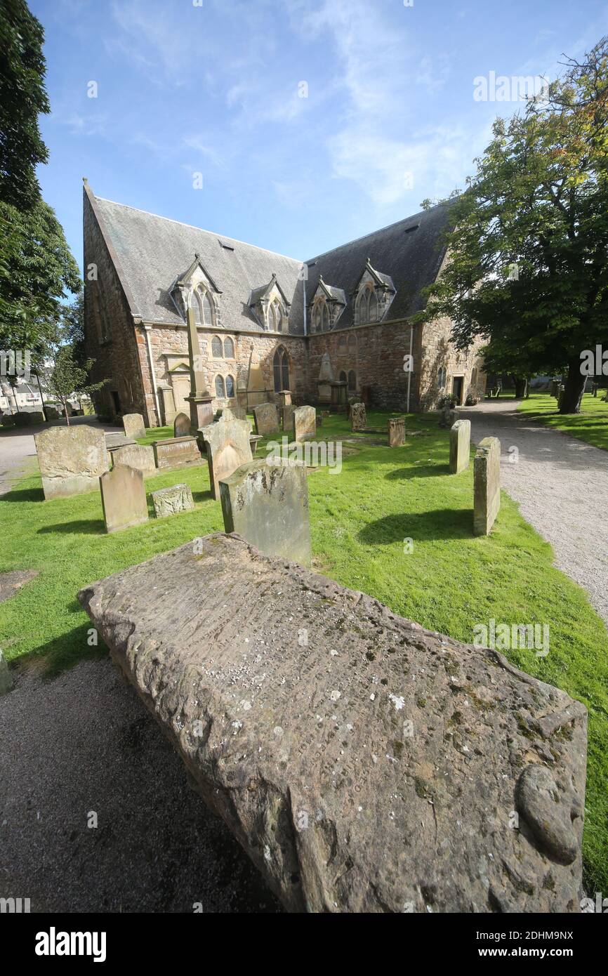Ayr Auld Kirk, Ayr, South Ayrshire, Scotland, UK. The church came about ...