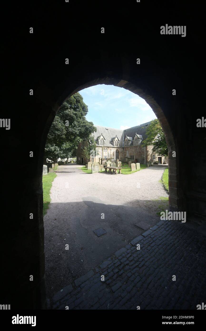 Ayr Auld Kirk, Ayr, South Ayrshire, Scotland, UK. The church came about ...