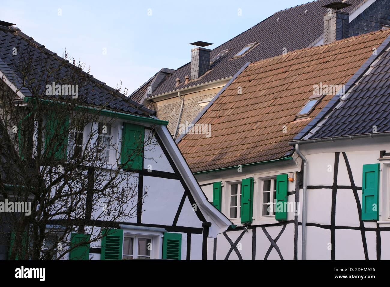 Impressionen aus der Historischen Altstadt von Gräfrath, einem ...