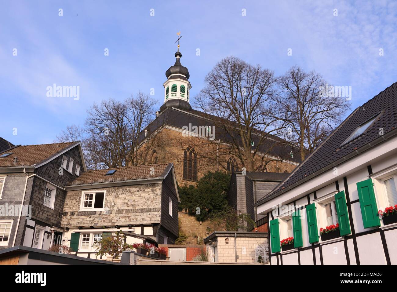 Impressionen aus der Historischen Altstadt von Gräfrath, einem ...