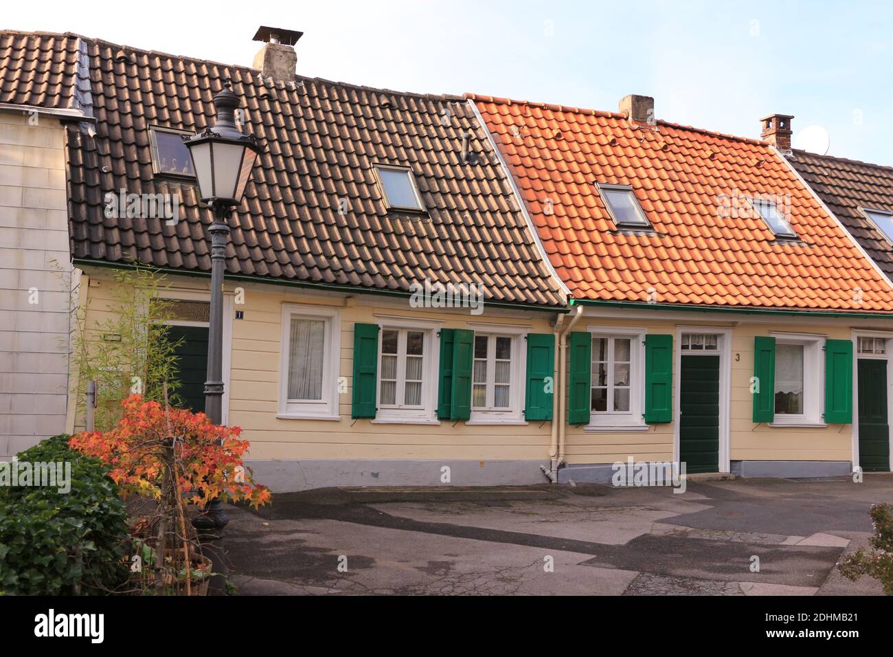 Impressionen aus der Historischen Altstadt von Gräfrath, einem ...